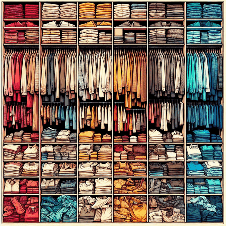 Domina Tu Armario: Guía Definitiva para Organizar Ropa por Tipo y Color ...